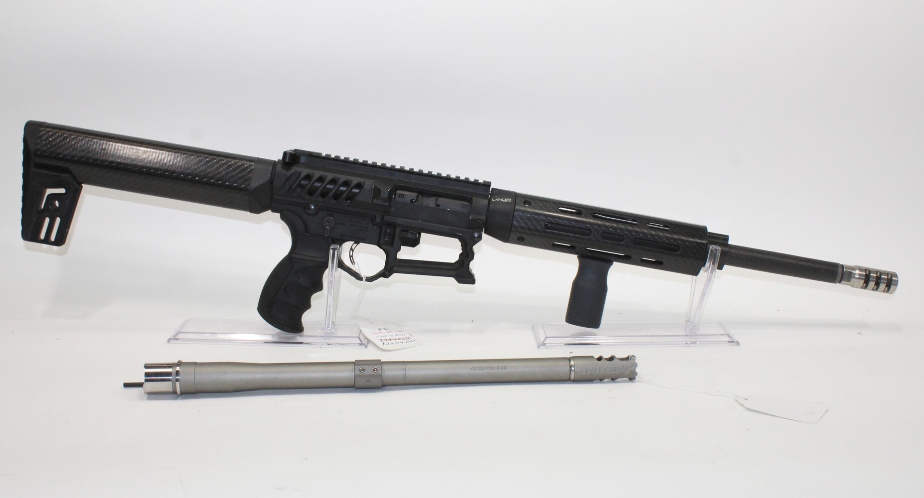 F1 Firearms Bdr-10-3g Multi/7.62 Semi-Automatic Rifle 45 Raptor Barrel ...