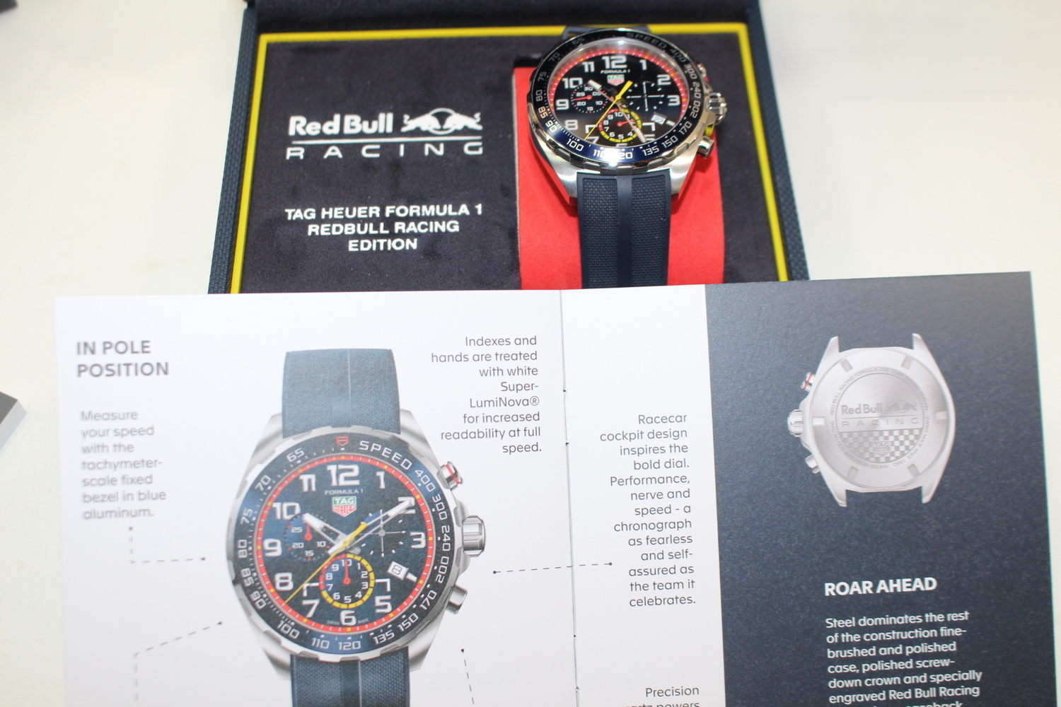 TAG Heuer Formula 1 x Red Bull Racing Special Edition Chronograph ...