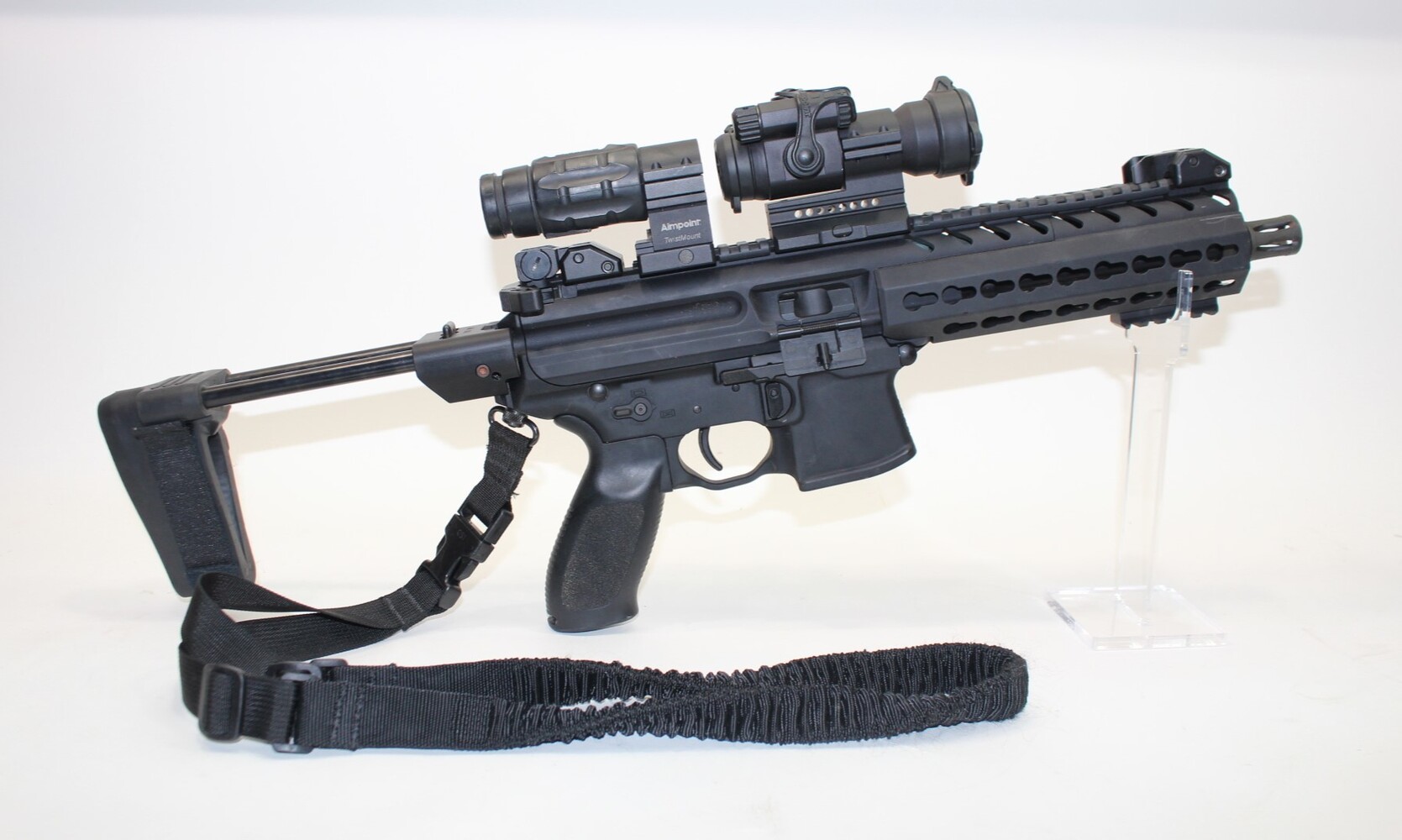 SIG Sauer MPX 9mm Pistol _ Semi-Auto _ 8" Barrel _ M-LOK No Box Used ...