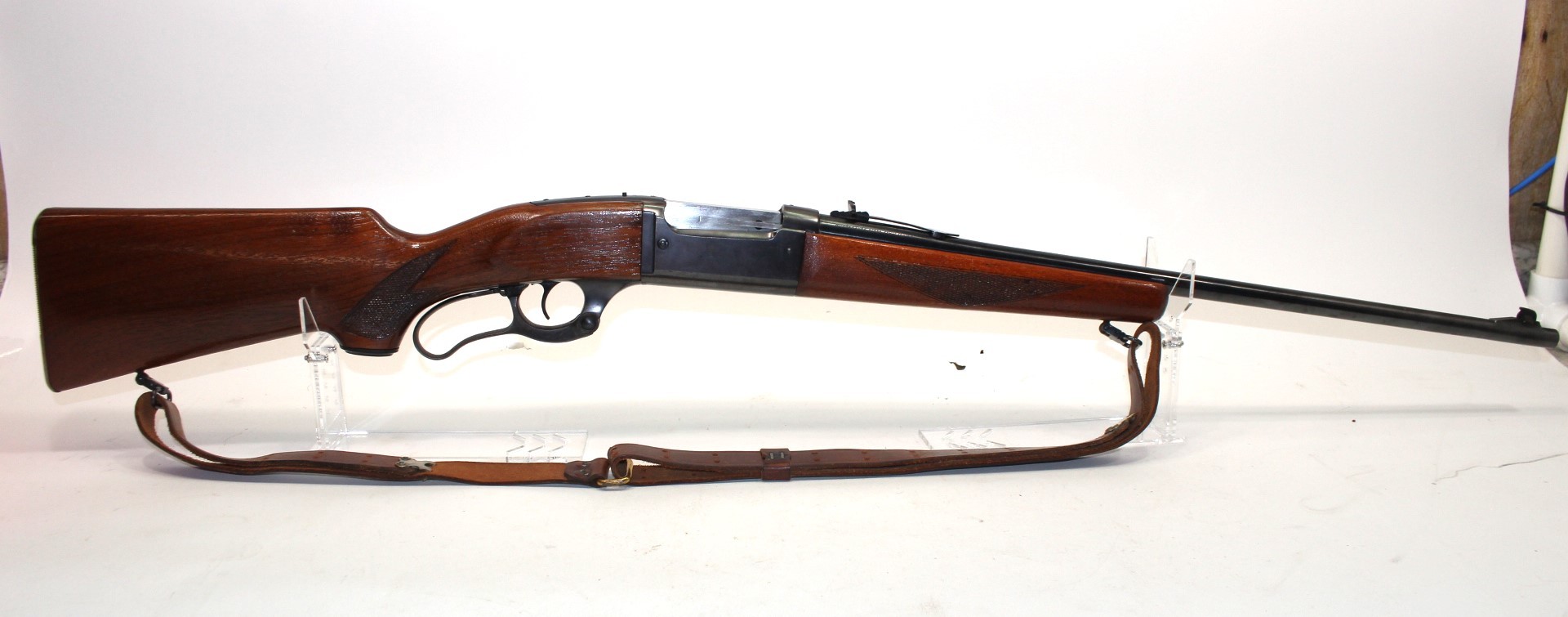 Savage Model 99 .300 Savage Lever Action 24" Barrel w/ Leather Sling No ...