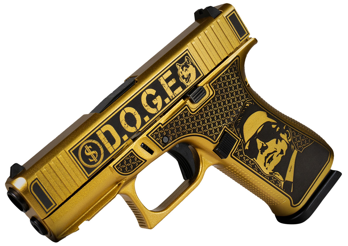 Glock UX4350201FRDGE G43X D.O.G.E. Sub-Compact Frame 9mm 10+1 3.41 ...